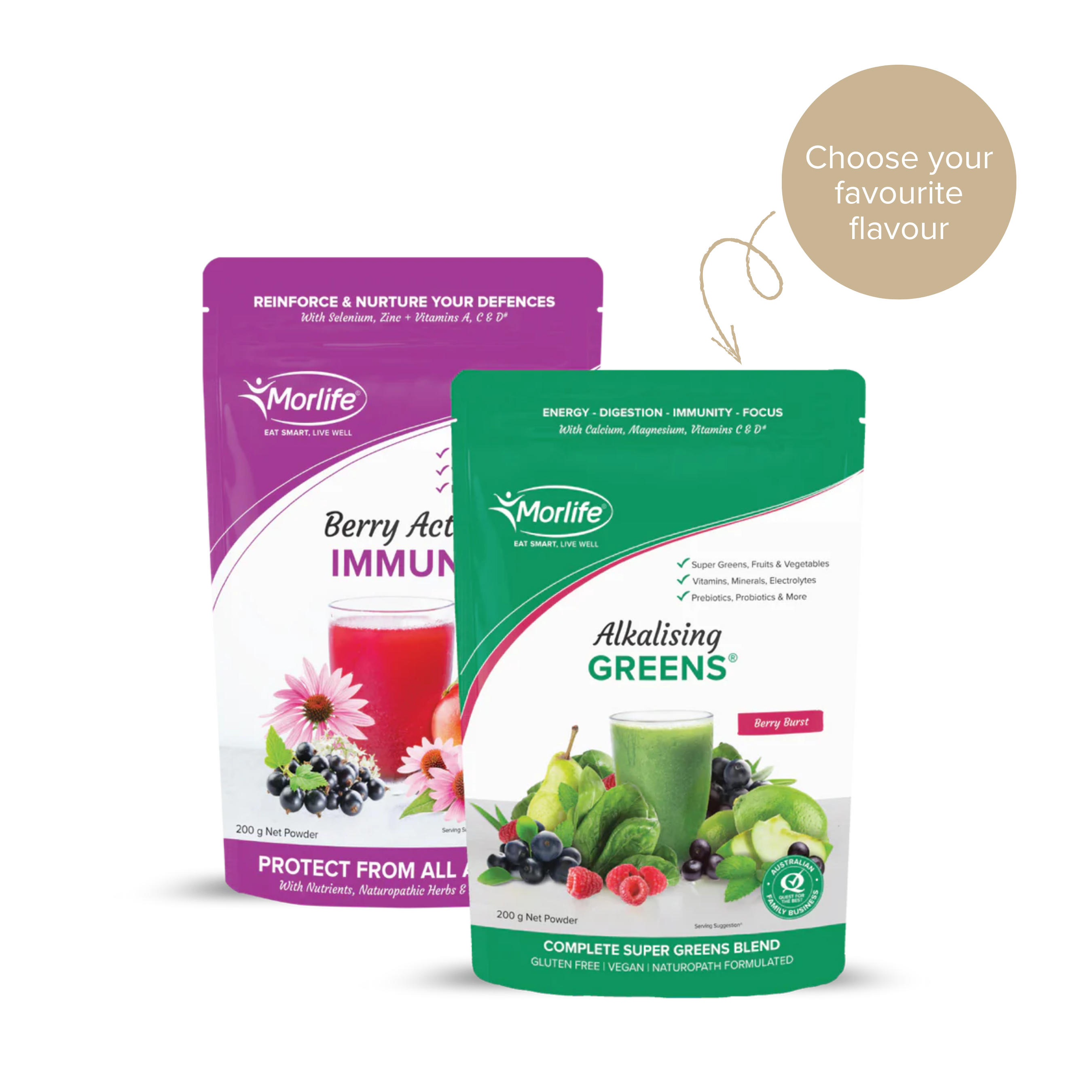 Support Immunity with Greens Bundle | Morlife