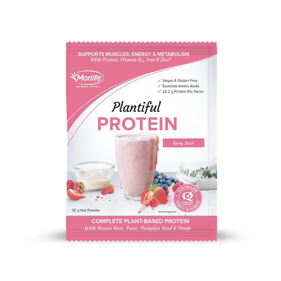 Plantiful Protein Berry Swirl | Morlife