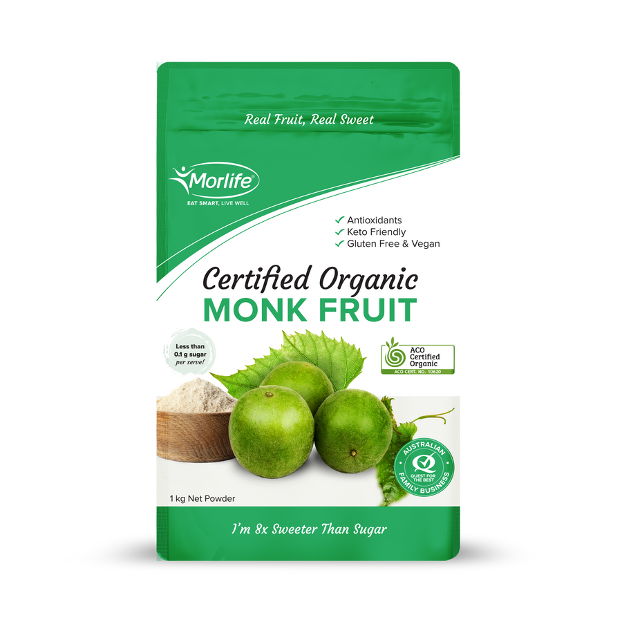 Morlife Certified Organic Monk Fruit Powder