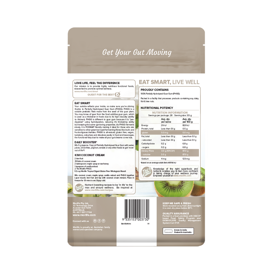 Morlife PHGG Partially Hydrolysed Guar Gum